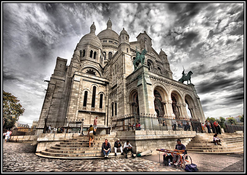 Photo Sacre Coeur by AELITA - architecture, landscape - PhotoForum.ru