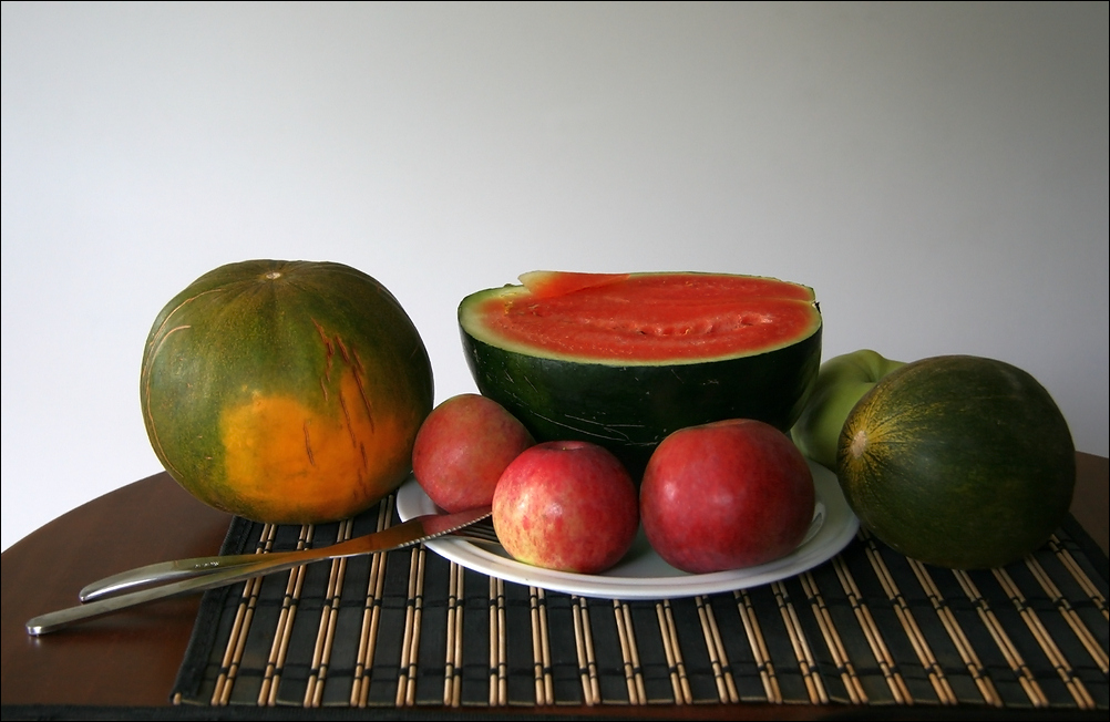 Photo Still life with watermelon by Alexander Metlov - still life ...